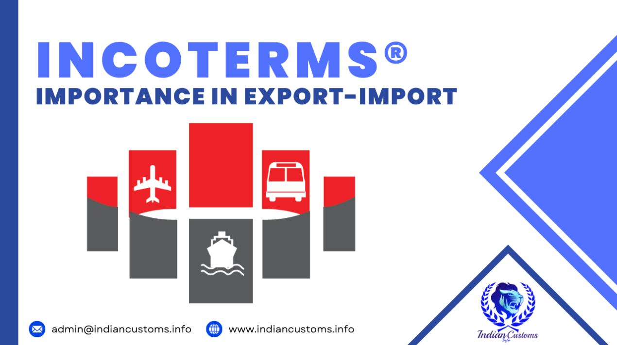 Import-Export Clearance » Indian Customs Info