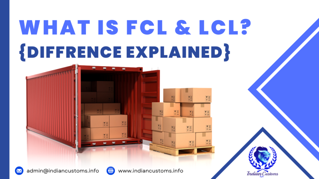 Import-Export Clearance » Indian Customs Info